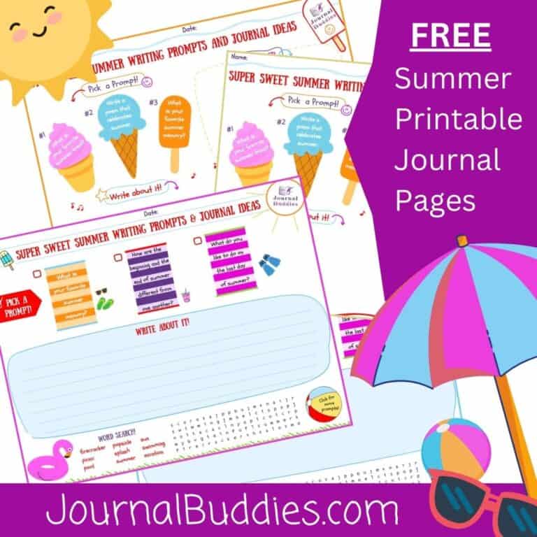 53 Super Summer Writing Prompts and Journal Ideas » JournalBuddies.com