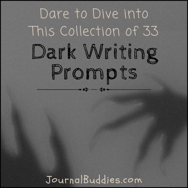 Dare to Dive into These 33 Dark Writing Prompts » JournalBuddies.com