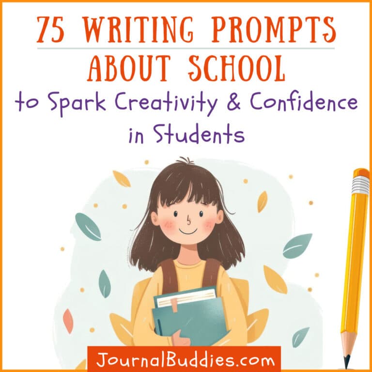 75 Upbeat Writing Prompts about School » JournalBuddies.com
