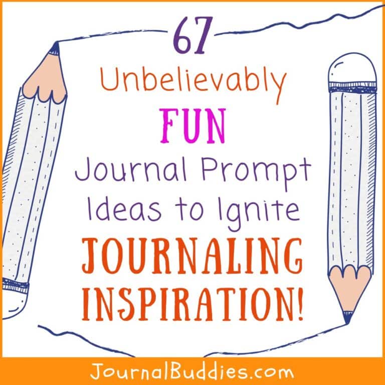 67 Sweet Journal Inspiration Journal Prompt Ideas » JournalBuddies.com