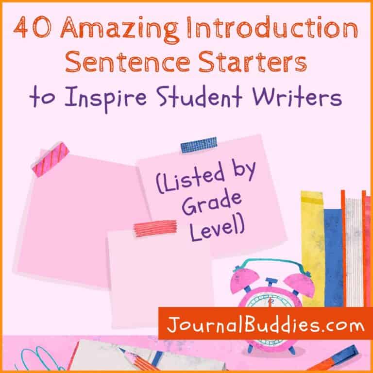 40 Incredible Introduction Sentence Starters for Students ...