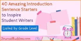 40 Incredible Introduction Sentence Starters for Students ...