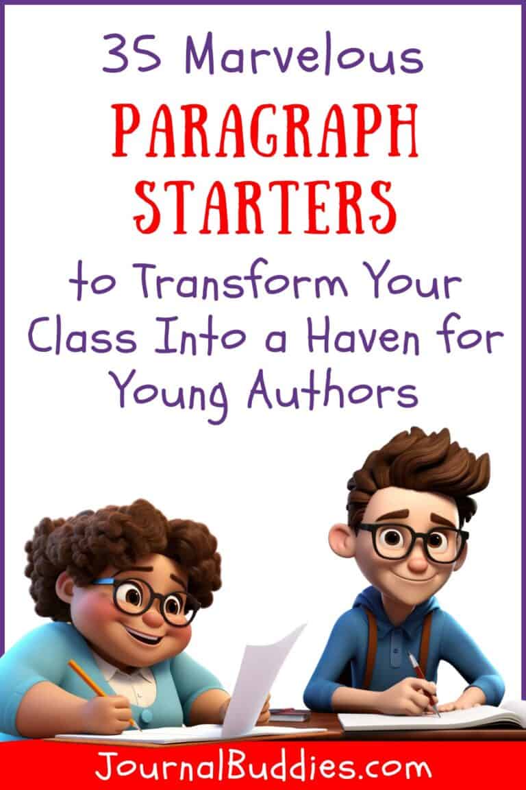 35 Marvelous Paragraph Starters to Use in Your Classroom ...