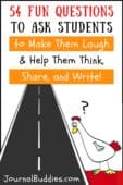 54 Fun Questions to Ask Students » JournalBuddies.com