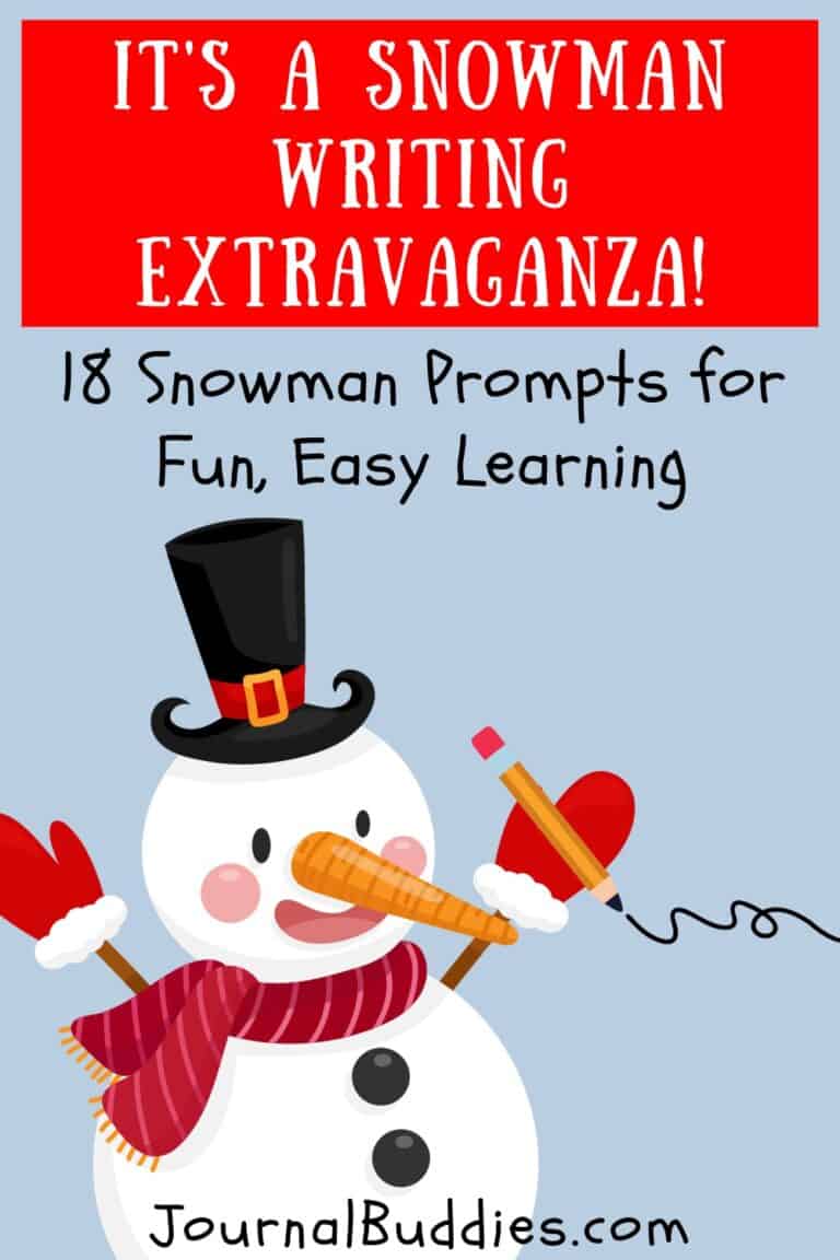 18 Fun And Easy Snowman Writing Prompts » JournalBuddies.com