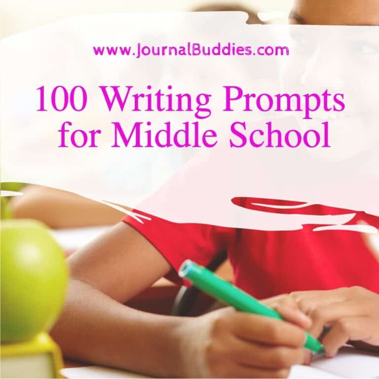 100 Writing Prompts for Middle School Fun » JournalBuddies.com