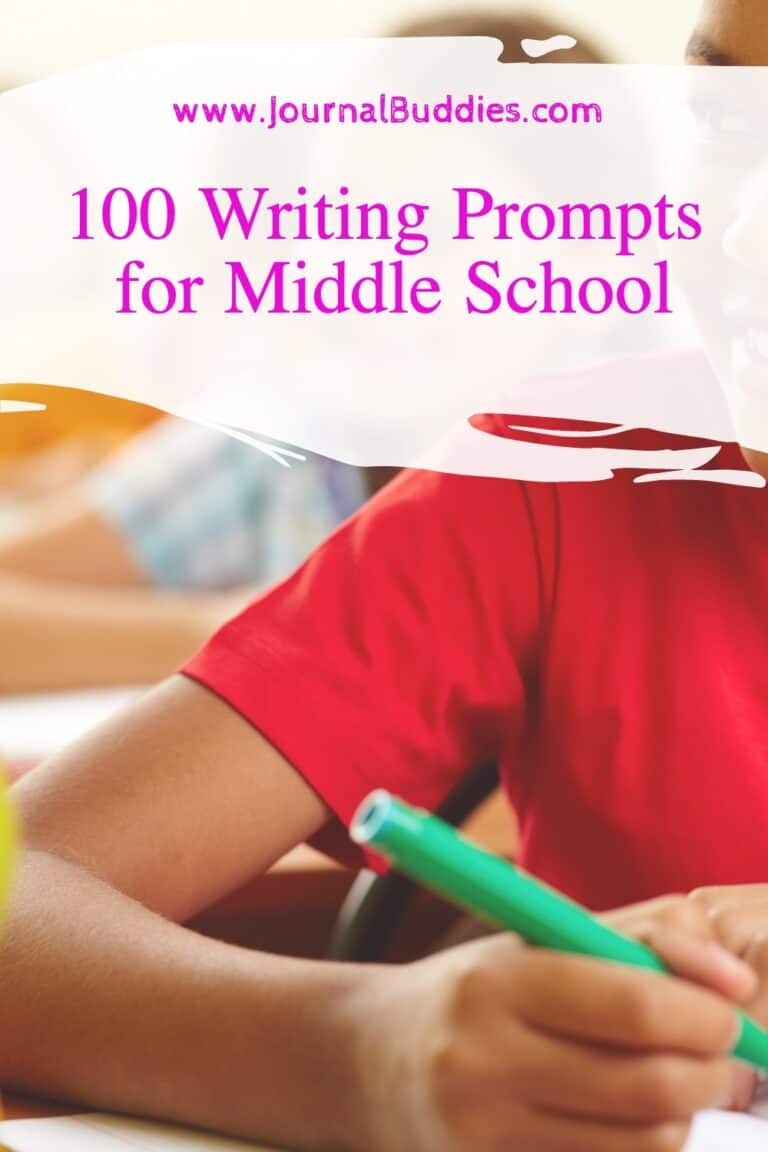 100 Writing Prompts for Middle School Fun » JournalBuddies.com