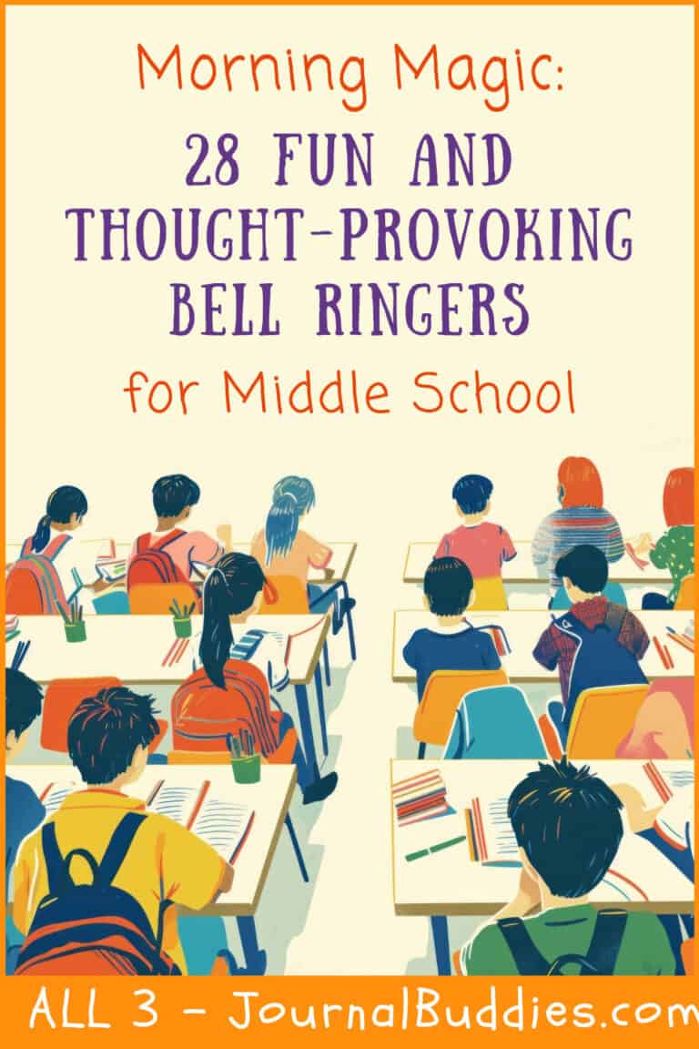 Morning Magic: 28 Bell Ringers for Middle School » JournalBuddies.com