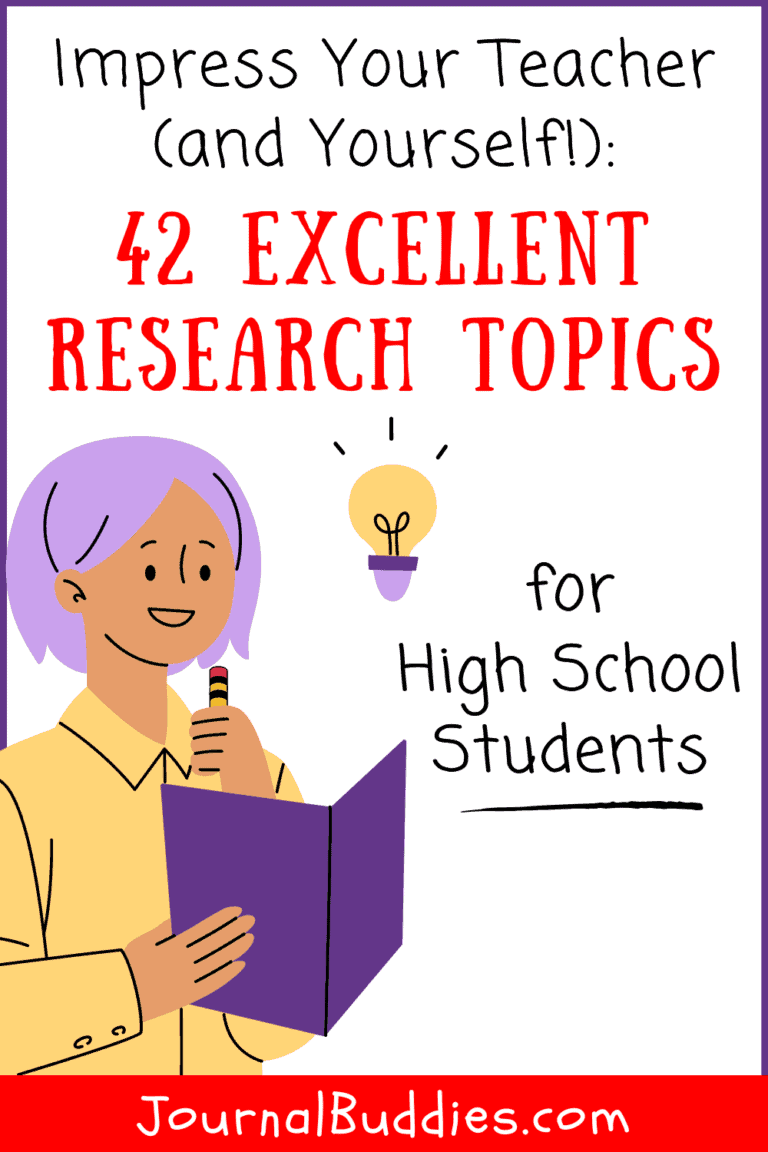 42 Best Research Topics for High School Students » JournalBuddies.com