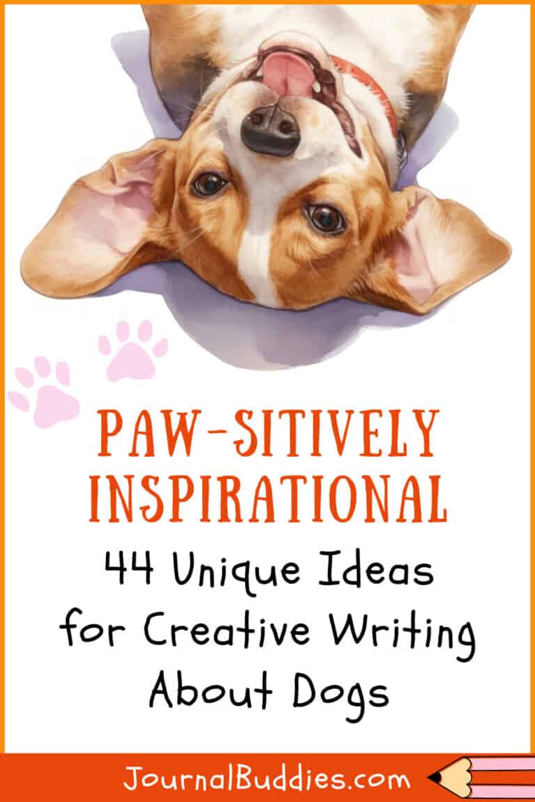 Paw-sitively Inspirational 44 Unique Ideas for Creative Writing About ...