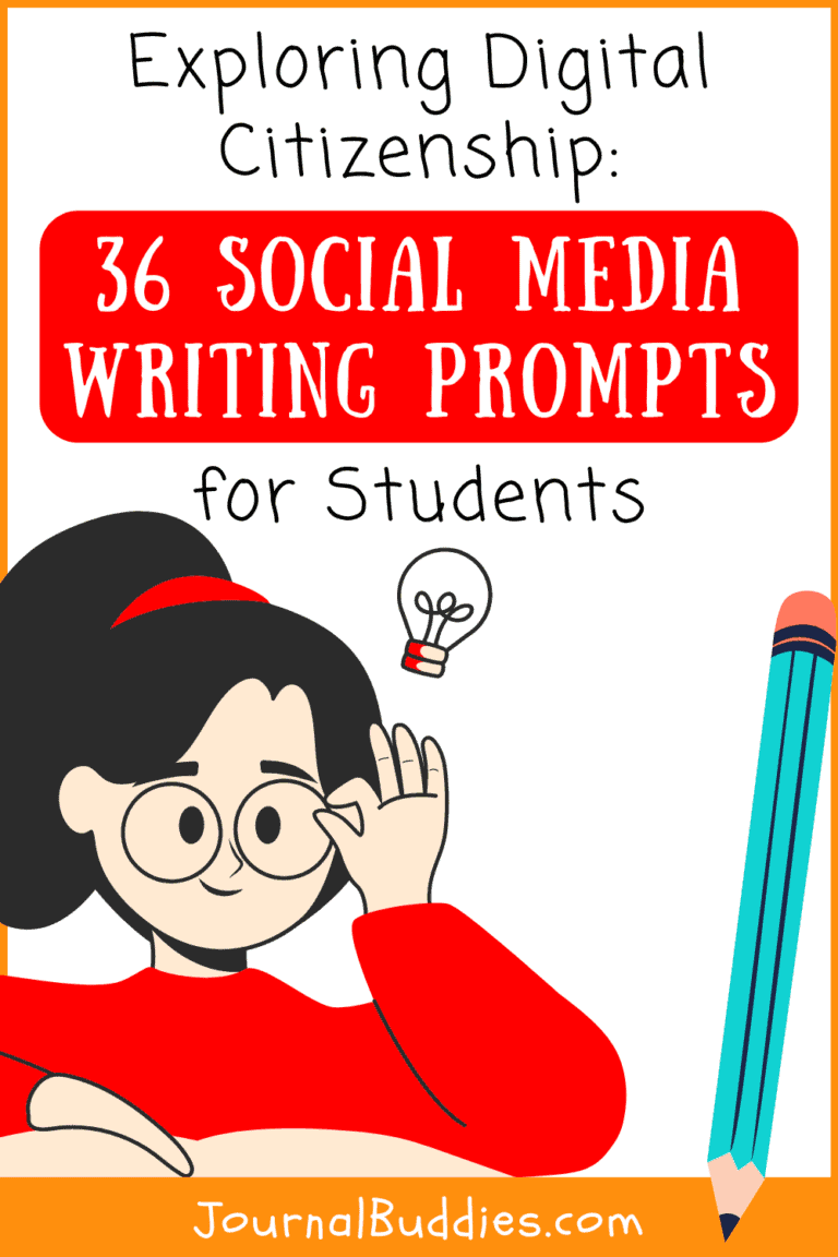 36 Social Media Writing Prompts for Students » JournalBuddies.com