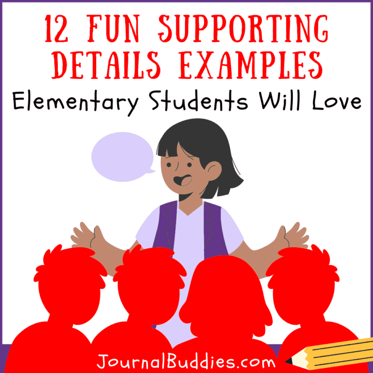 12 Fun Supporting Details Examples Elementary Students Will Love ...