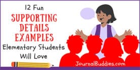 12 Fun Supporting Details Examples Elementary Students Will Love ...