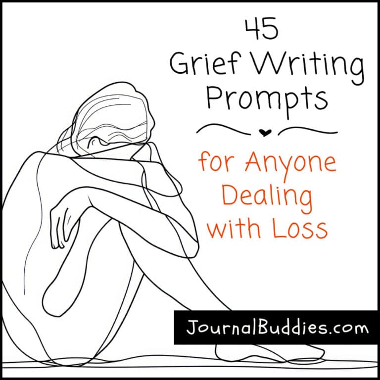 45 Grief Writing Prompts for Anyone Dealing with Loss » JournalBuddies.com