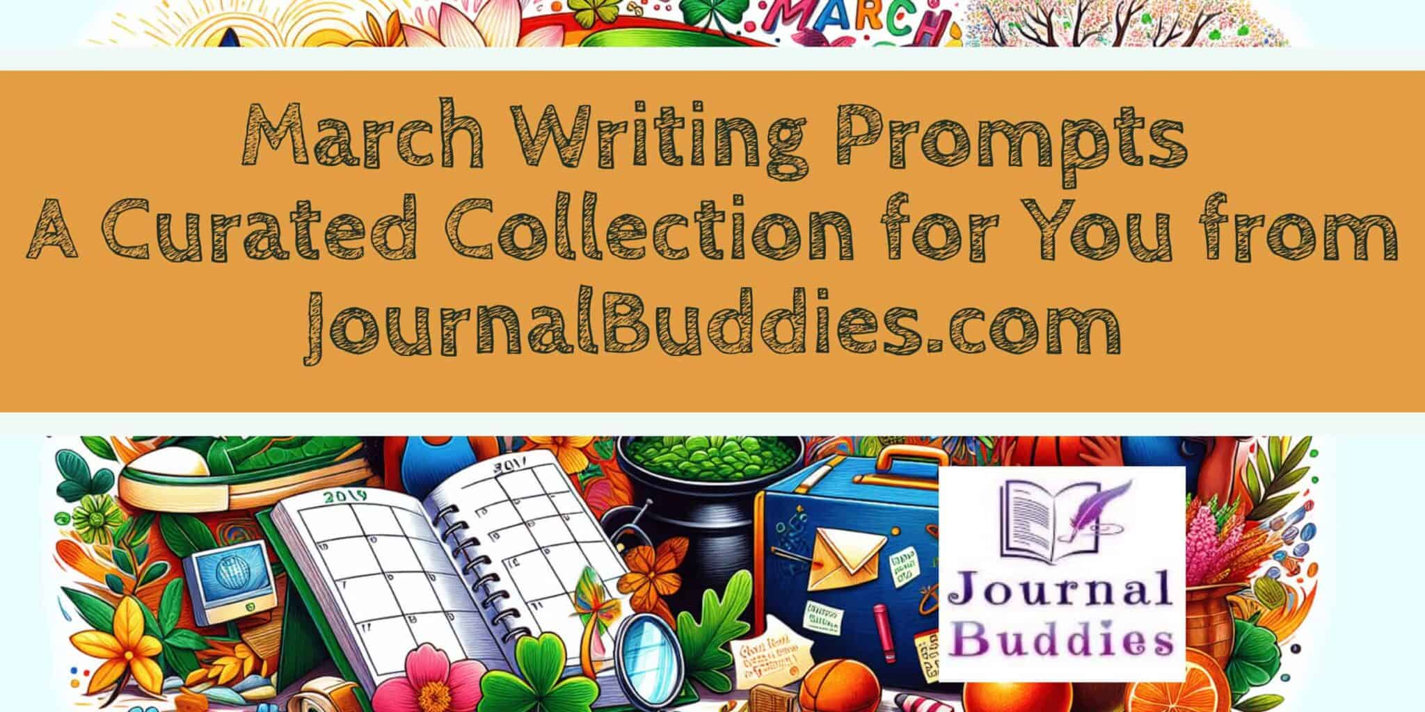 March Writing Ideas from Journal Buddies » JournalBuddies.com